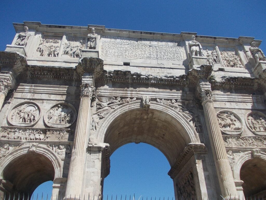 Arch Of Constantine Rome History Video
