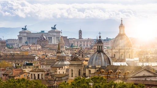 What are the names of the famous seven hills of Rome? - Italy Rome Tour