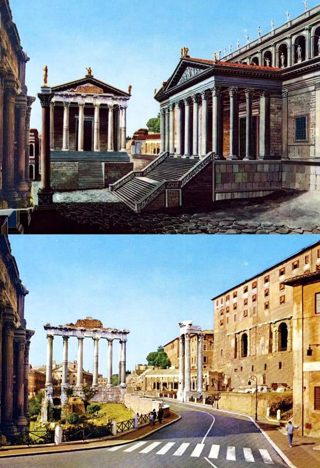 Rome two thousand years ago had two million inhabitants - Italy Rome Tour