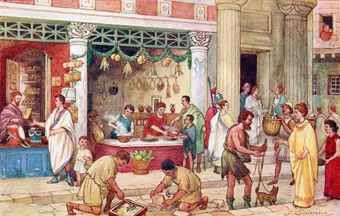 Did you know? Street food already existed in ancient Rome - Italy Rome Tour